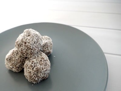 No Bake Chocolate Peppermint Balls - Create Bake Make