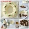 Caramel Chocolate Ripple Cake Christmas Wreath - Create Bake Make