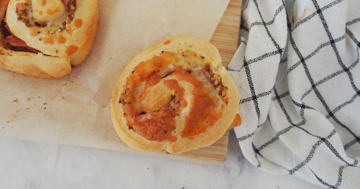 Easy Ham and Cheese Scrolls - Create Bake Make