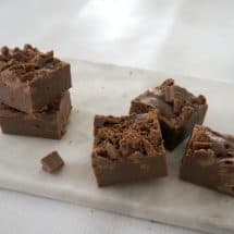 Three Ingredient Tim Tam Fudge - Create Bake Make