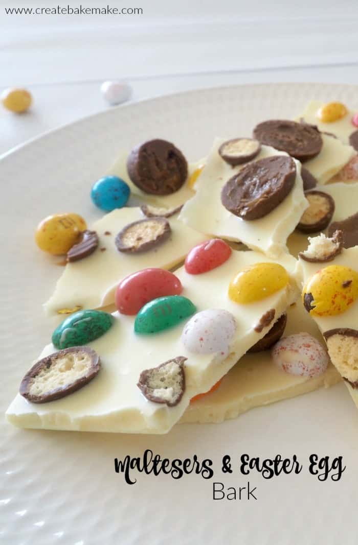 Maltesers and Easter Egg Bark - Create Bake Make