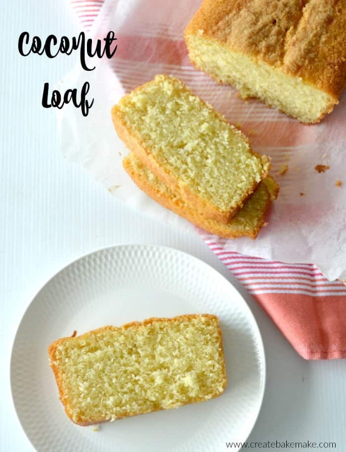 Easy Coconut Loaf Recipe - Create Bake Make