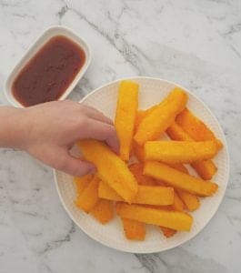 How to Make Polenta Chips - Create Bake Make