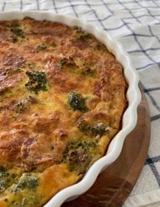 Broccoli Bacon and Cheese Impossible Pie | Easy Family Dinner - Create ...
