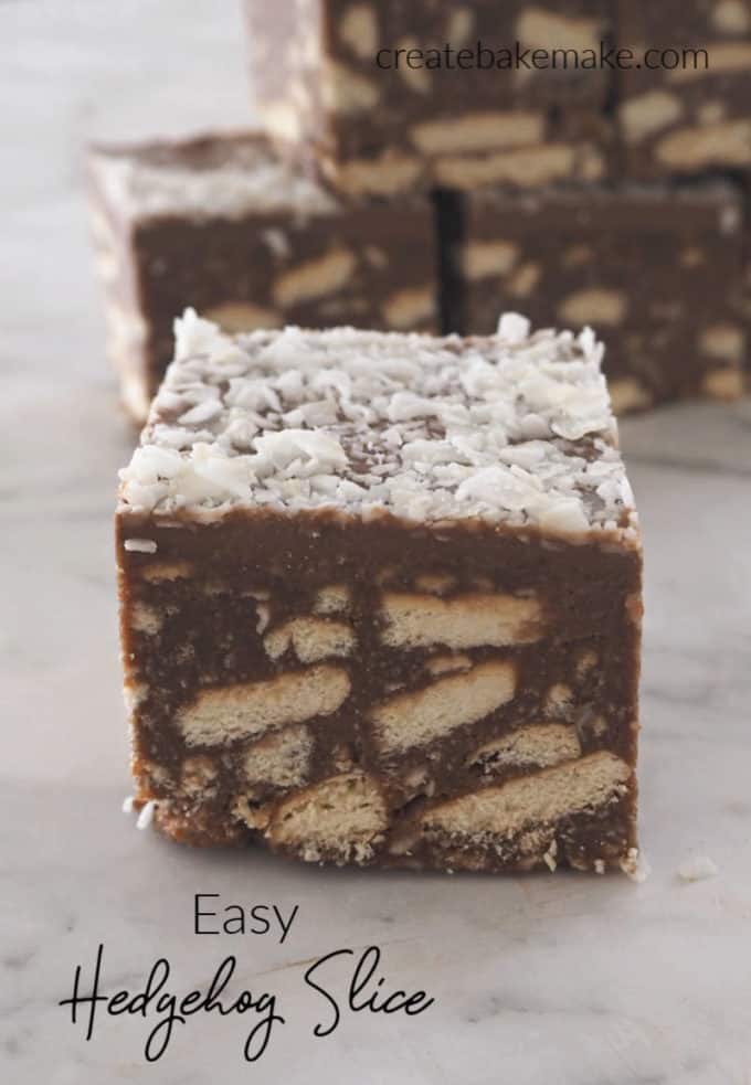 Hedgehog Slice - Create Bake Make