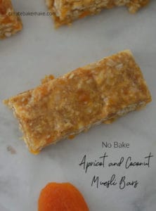 No Bake Apricot Muesli Bar Recipe | An Easy Lunch Box Snack! - Create ...