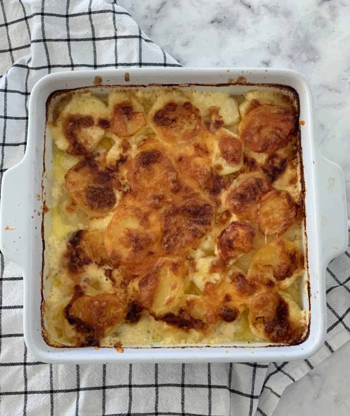Cheesy Potato Bake | 5 Ingredient Budget Recipe - Create Bake Make