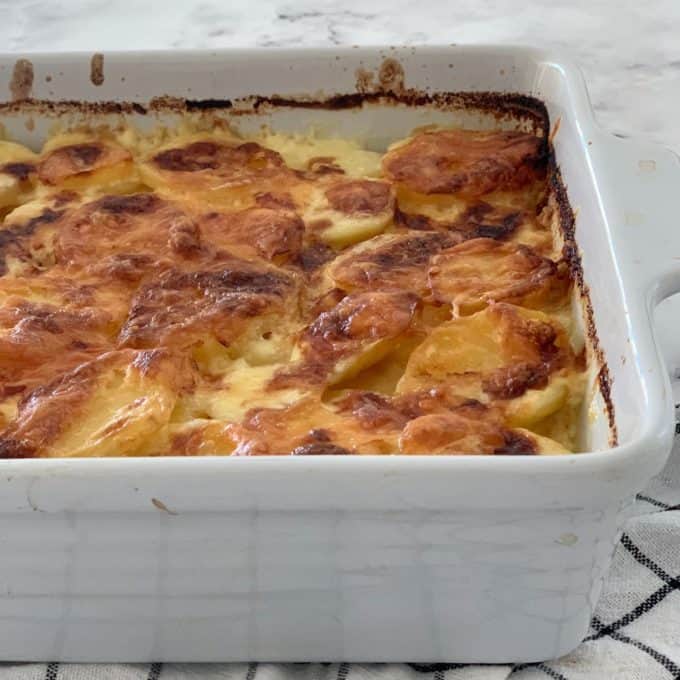 Cheesy Potato Bake | 5 Ingredient Budget Recipe - Create Bake Make
