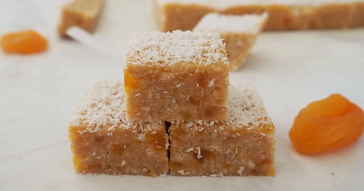 Apricot Slice | Classic No Bake Recipe - Create Bake Make