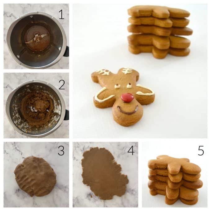 Christmas Reindeer Biscuits | Made with Gingerbread - Create Bake Make