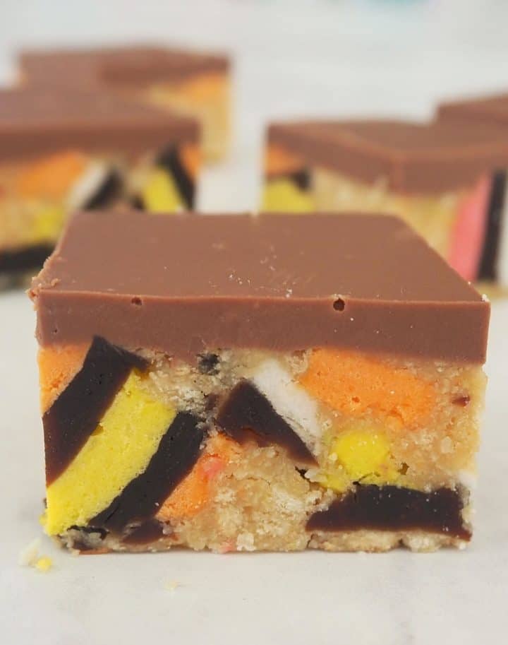 Licorice Allsort Slice