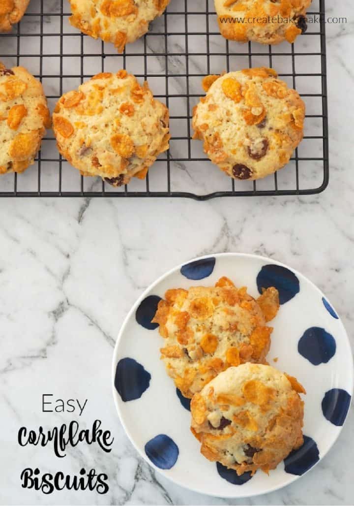 Cornflake Biscuits - Create Bake Make