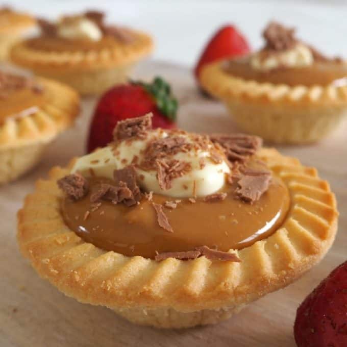 Easy Caramel Tarts Create Bake Make