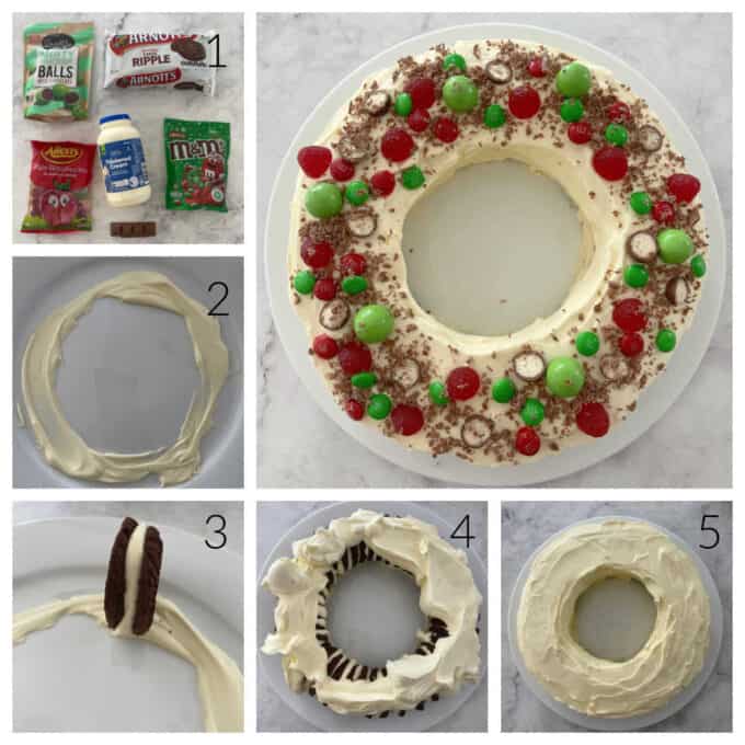 Christmas Chocolate Ripple Cake - Create Bake Make