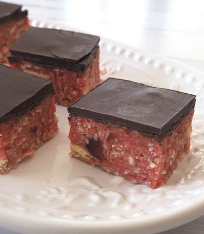 Cherry Ripe Slice - Create Bake Make