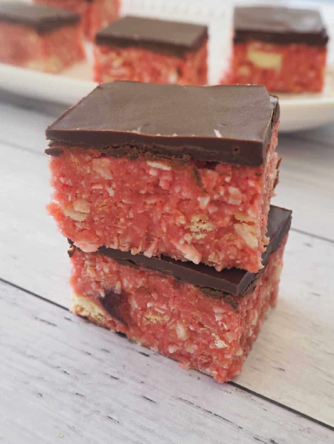 Cherry Ripe Slice - Create Bake Make