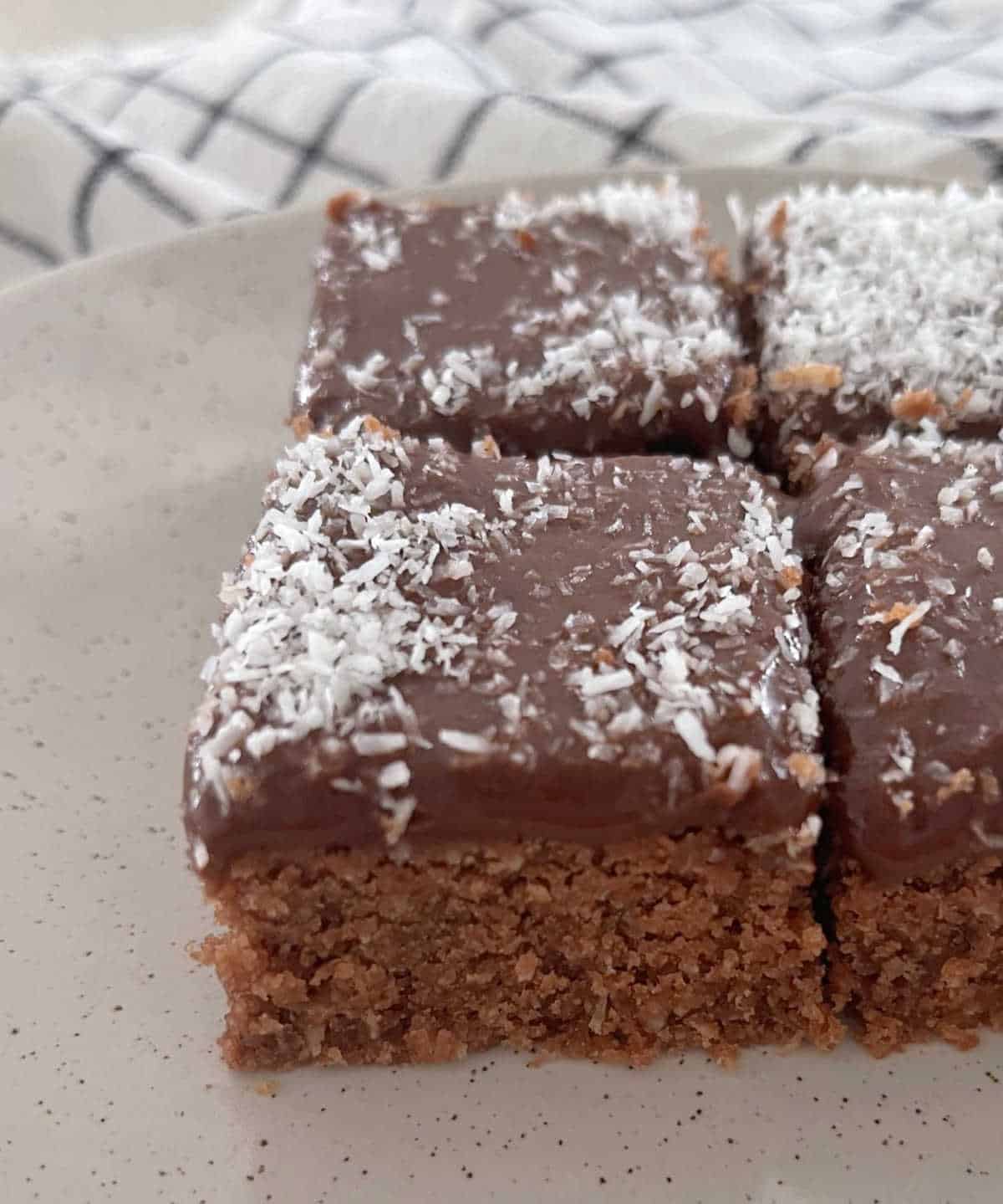 Chocolate Coconut Slice - Create Bake Make