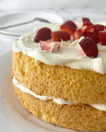 Recipe for Sponge Cake | With Jam and Cream - Create Bake Make