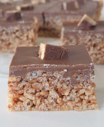No Bake Snickers Slice Recipe - Create Bake Make