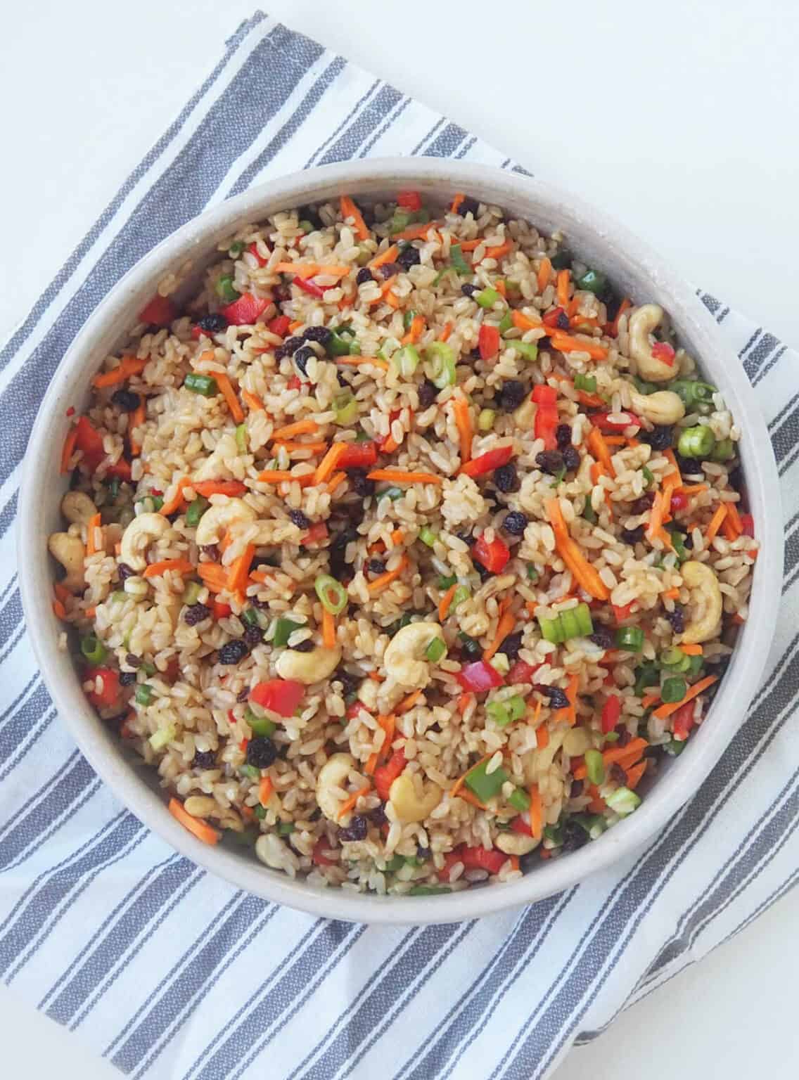 Brown Rice Salad - Create Bake Make
