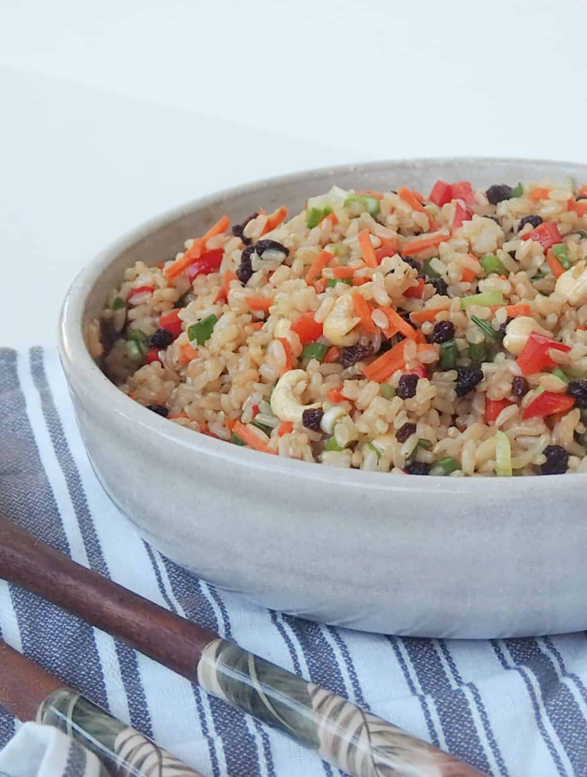 Brown Rice Salad - Create Bake Make