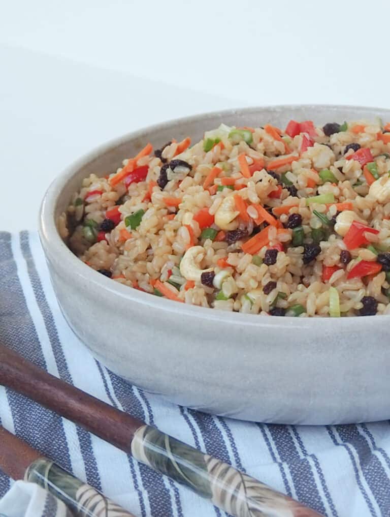 Brown Rice Salad - Create Bake Make