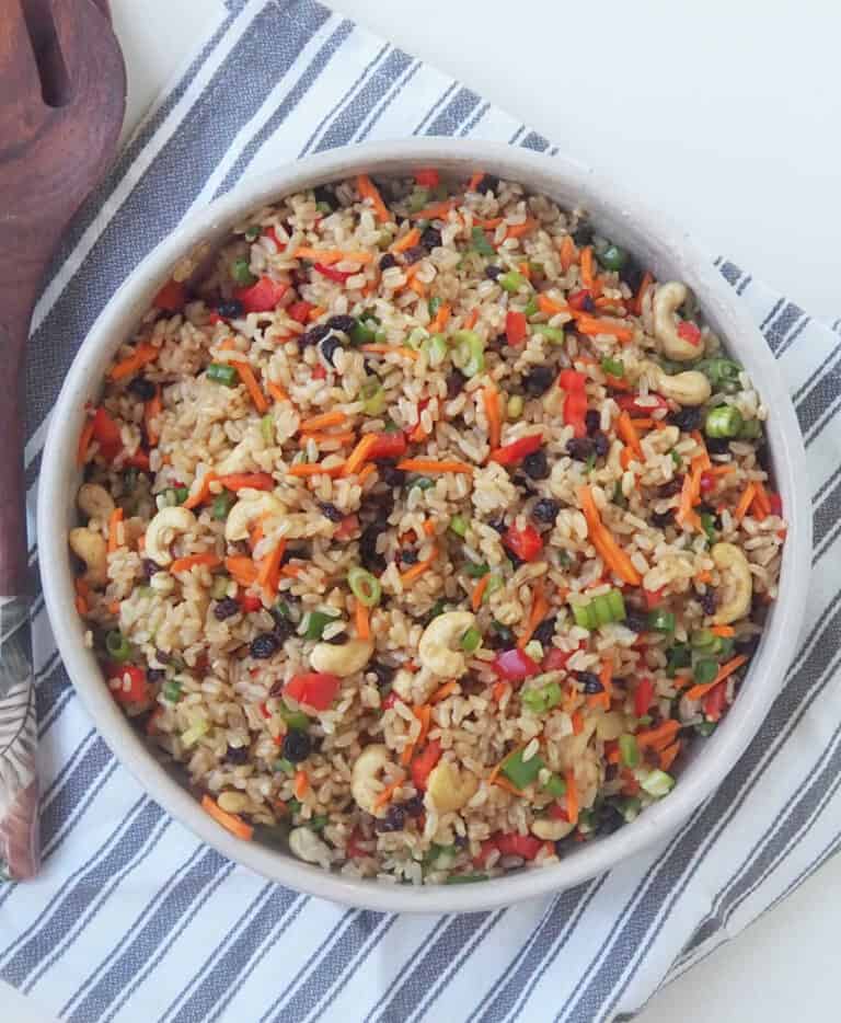 Brown Rice Salad - Create Bake Make