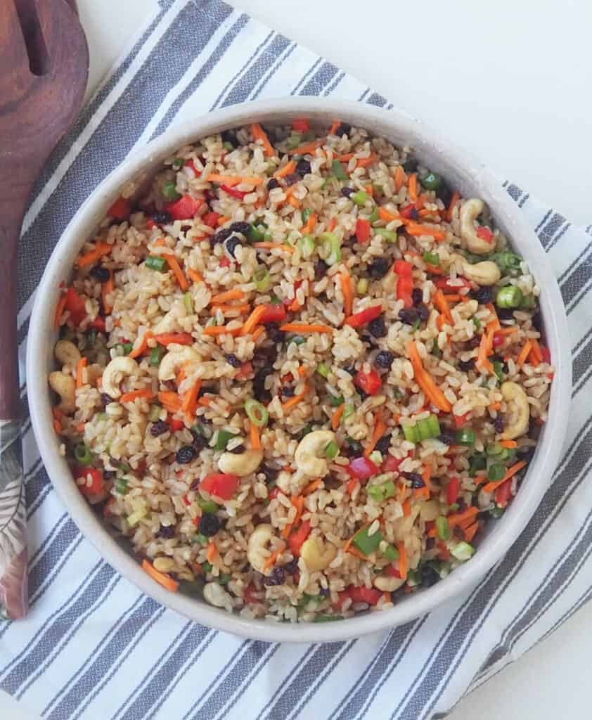 Brown Rice Salad - Create Bake Make