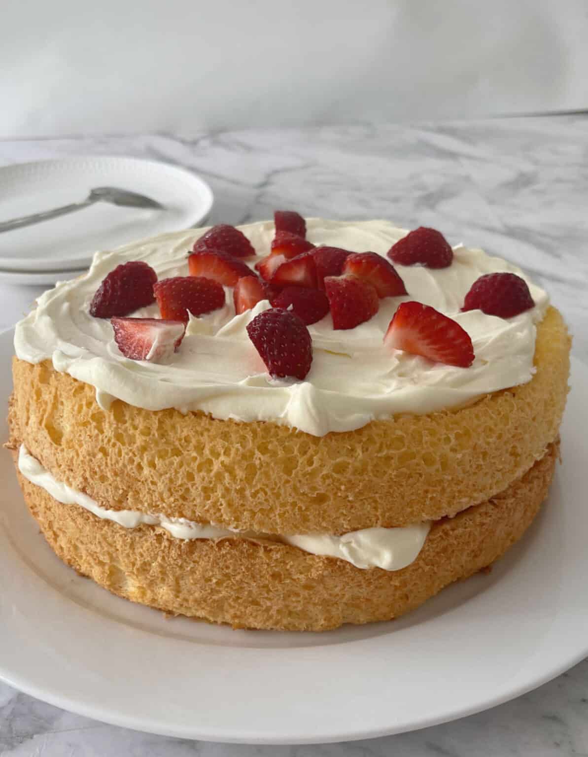Recipe for Sponge Cake | With Jam and Cream - Create Bake Make