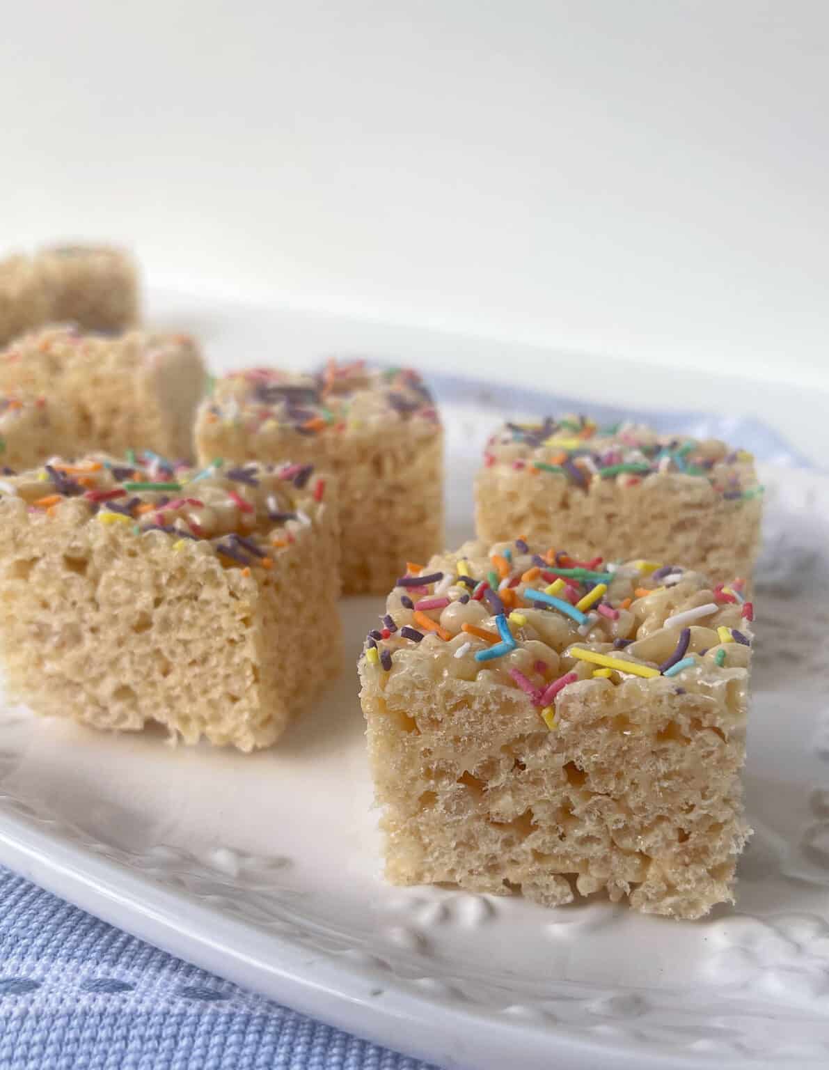 3 Ingredient Rice Bubble Bars Recipe - Create Bake Make