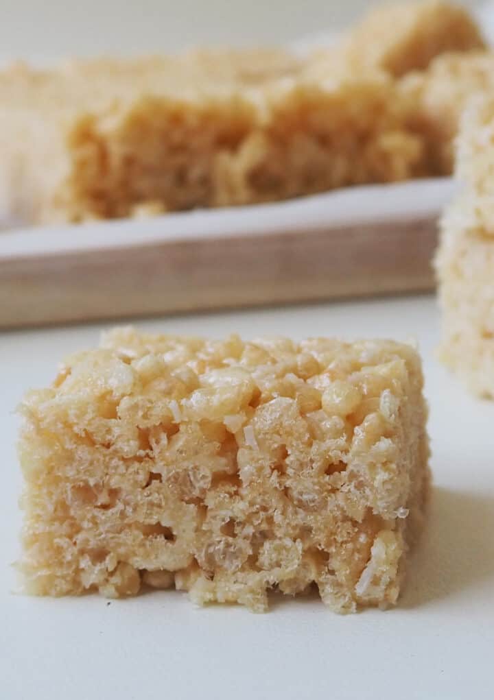 Honey Rice Bubble Slice - Create Bake Make