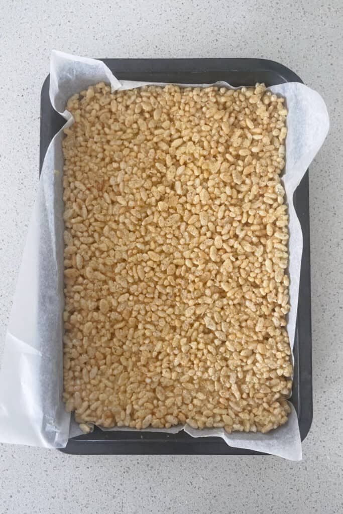 Honey Rice Bubble Slice - Create Bake Make