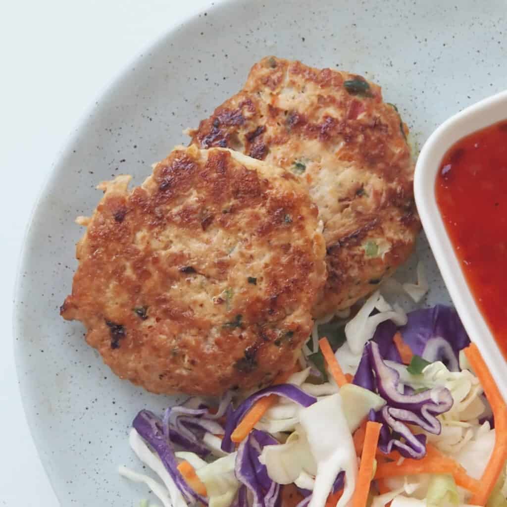 Easy Chicken Rissoles - Create Bake Make