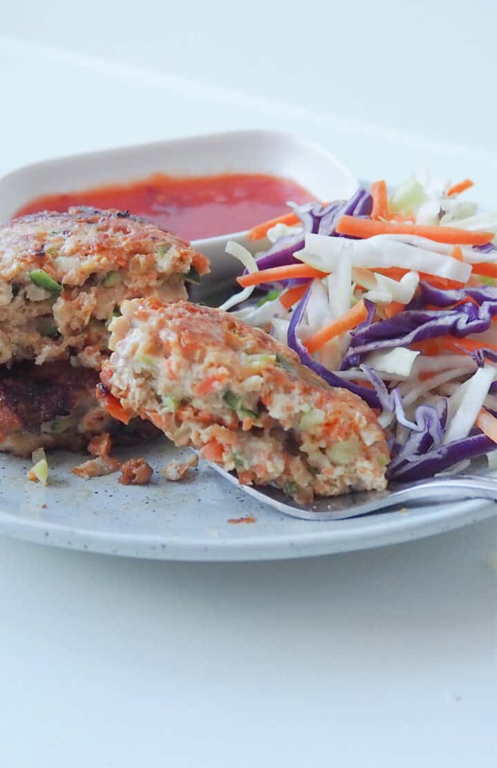 Easy Chicken Rissoles - Create Bake Make