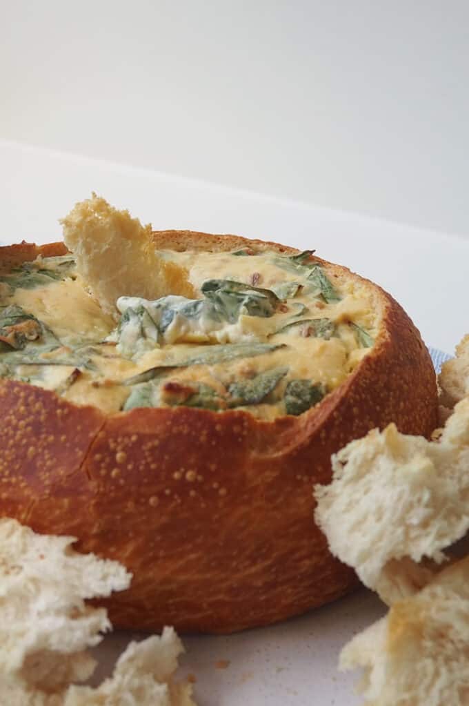 Spinach Cob Loaf - Create Bake Make