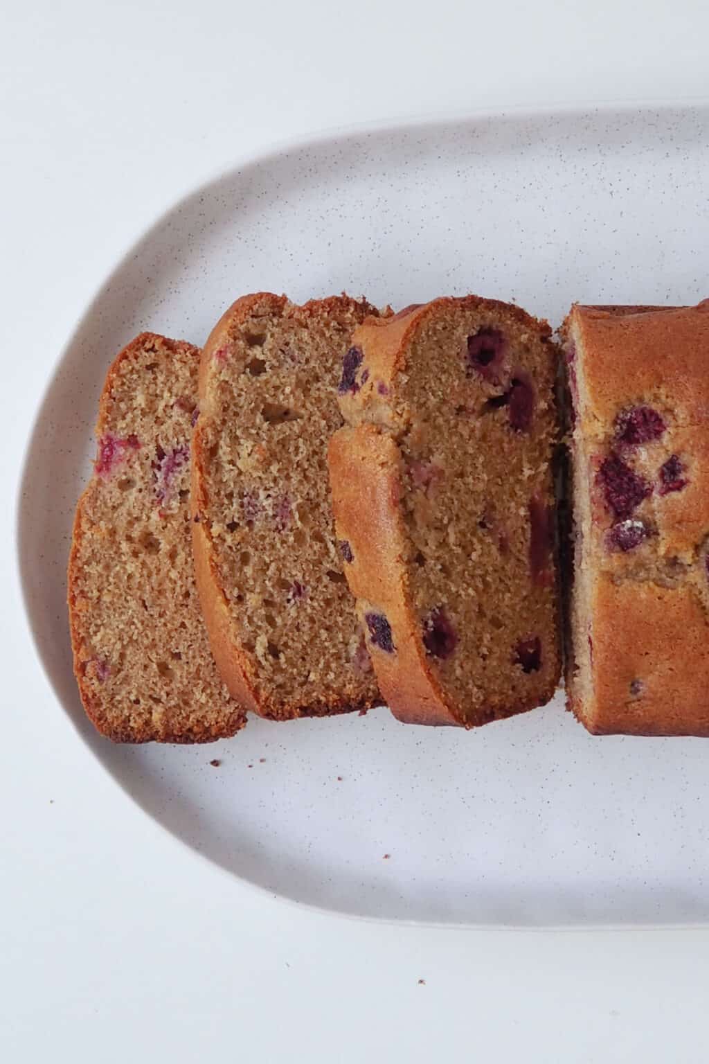 Banana and Raspberry Bread - Create Bake Make